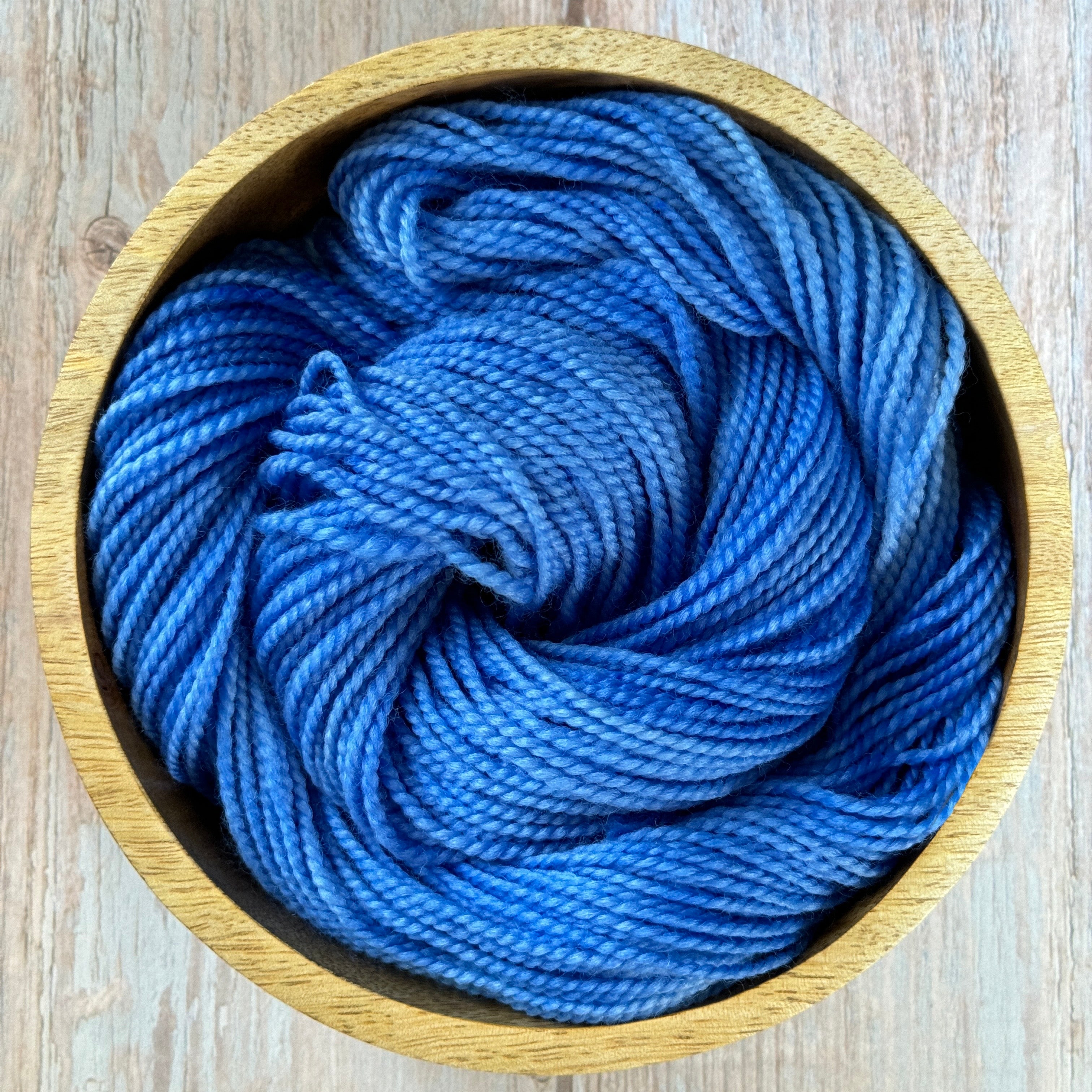 Celestial Blue - Hand Dyed Yarn - Attempted Murder Yarn Co. – Attempted ...